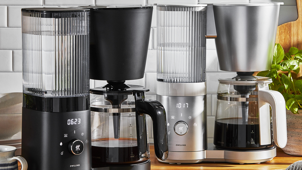 ZWILLING Enfinigy 12 Cup Drip Coffee Maker with Grinder and Brewer ...
