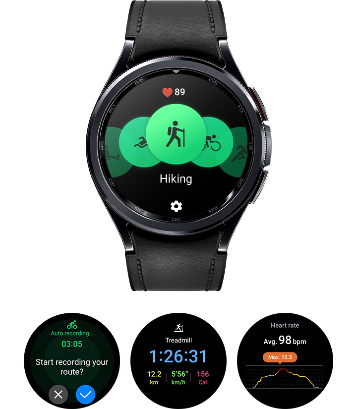 Samsung Galaxy Watch6 Classic Stainless Steel Smartwatch 47mm Bluetooth ...