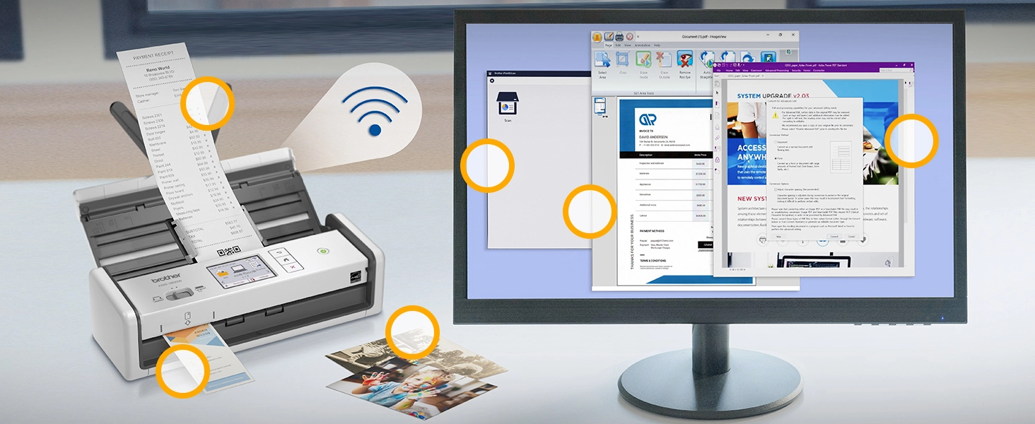 ADS1800W | Scanners | By Brother ADS1800W | Scanners | By Brother