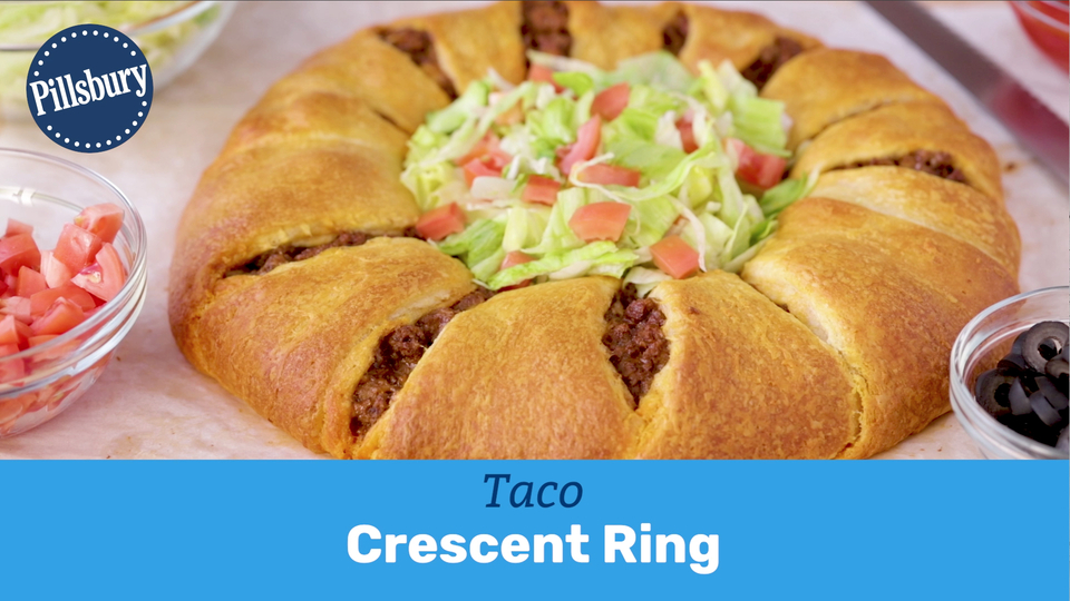 Pillsbury Crescent Rolls, Original Refrigerated Canned Pastry Dough, 2 ...