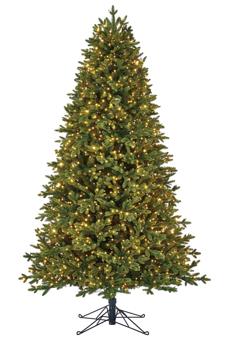 6.5′ Pre-Lit Radiant Micro LED Artificial Christmas Tree - Adjustable Trees