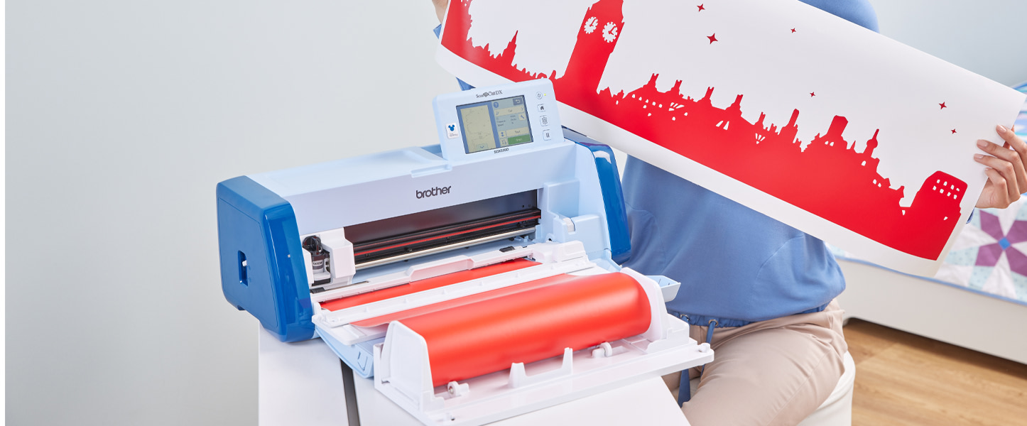 Brother ScanNCut Roll Feeder Leader Sheet for use with HTV roll feeder