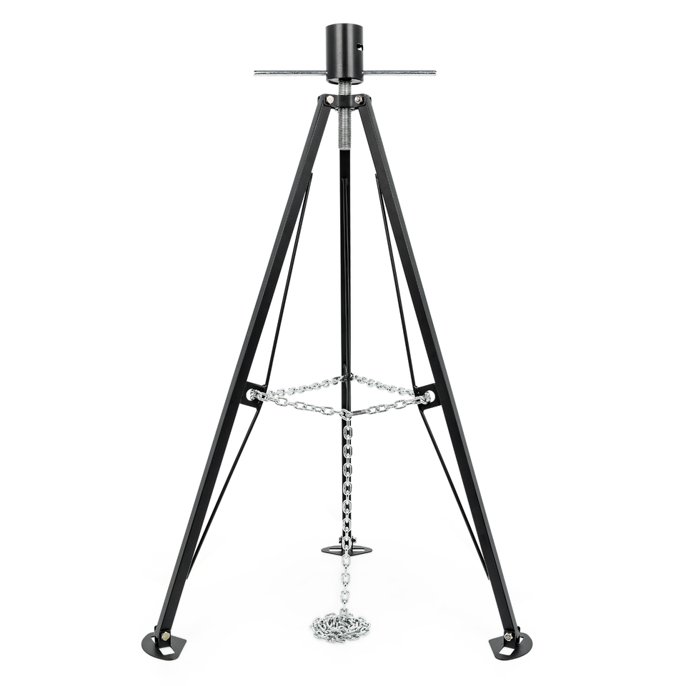 Camco Eaz-Lift King Pin RV Tripod Fifth Wheel Stabilizer - Steel, Black ...