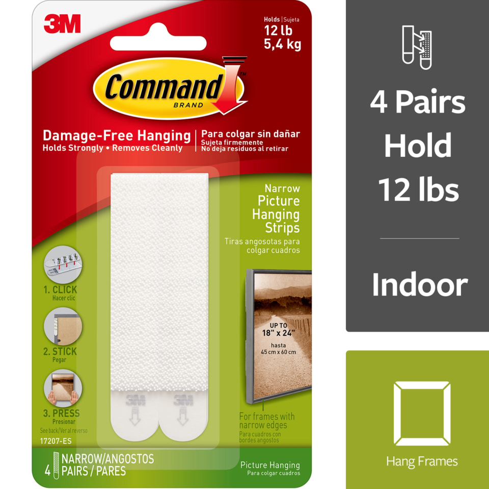 Command Poster Strips, 16 Strips/Pack - Walmart.com - Walmart.com