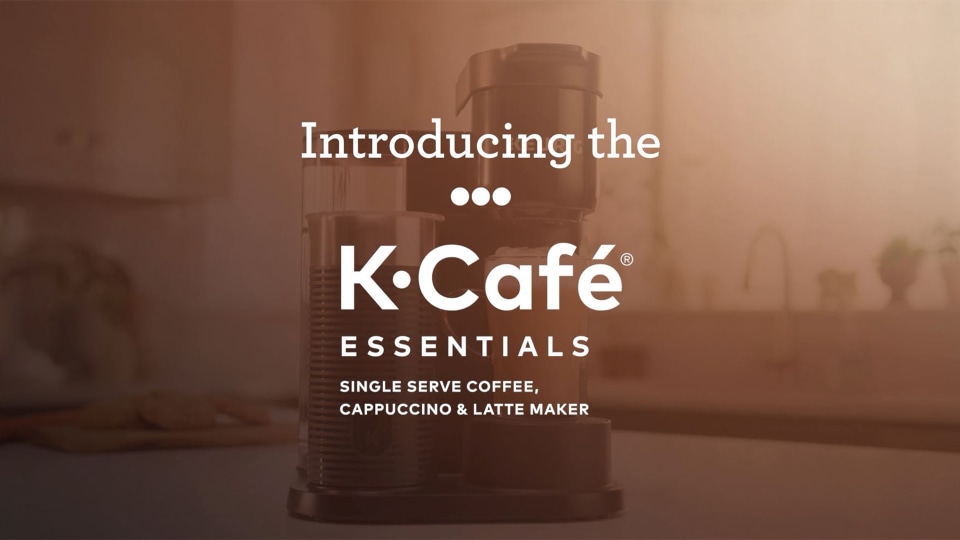 Keurig K-Café Essentials Single Serve K-Cup Pod Coffee Maker, Black ...