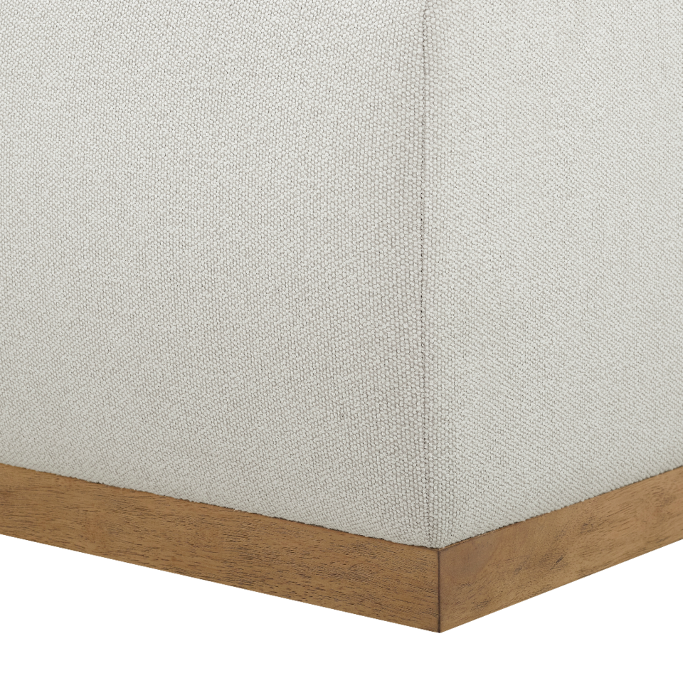 Henredon Murphy Fabric Modular Sectional with Ottoman