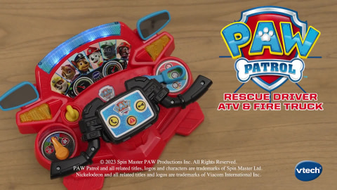 Vtech Toys For Toddlers 1-3 VTech Paw Patrol Rescue Driver ATV & Fire ...