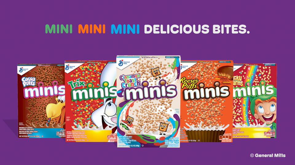 Cocoa Puffs Minis Chocolatey Breakfast Cereal, Made with Whole Grain ...