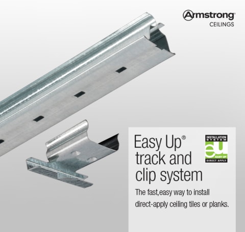 Armstrong Ceilings Easy Up 135 Pack Ceiling Grid Clips | Shelly Lighting