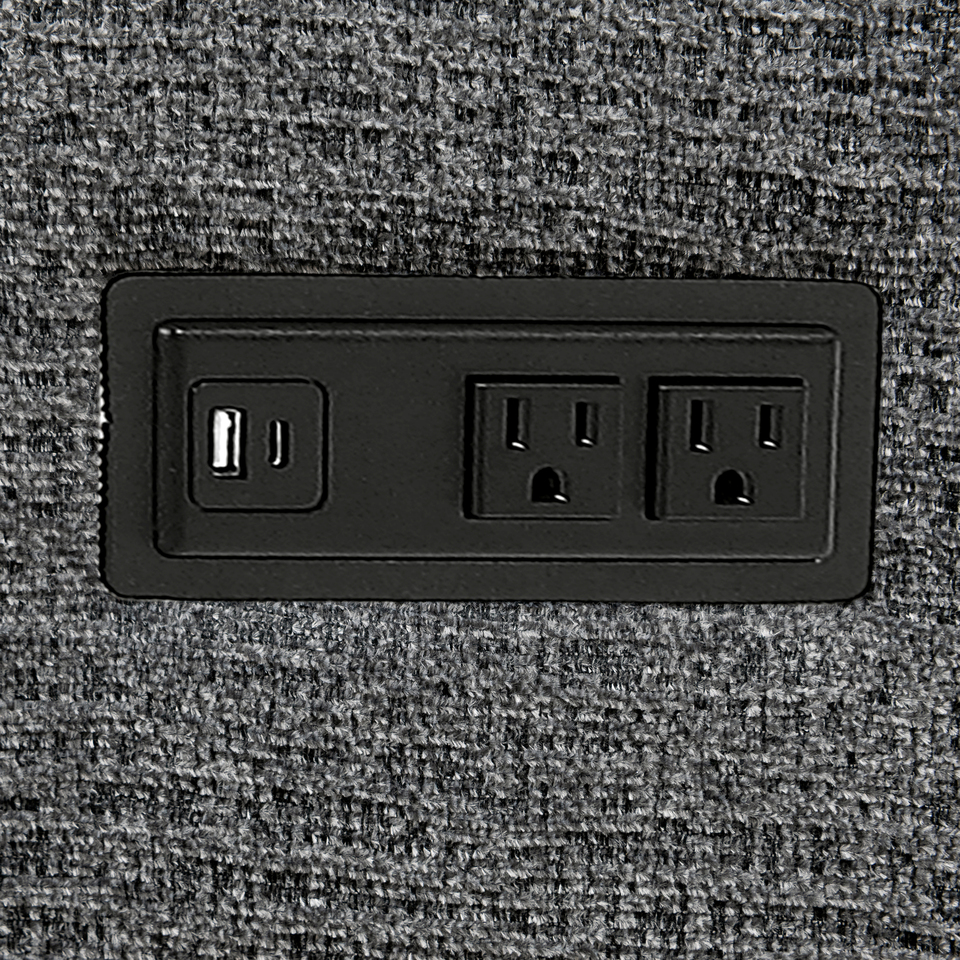 Coddle Aria Fabric Sleeper Sofa with Reversible Chaise colorbeige