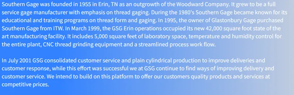 Glastonbury Gage & Southern Gage - GSG - Class XX Master Plug & Pin ...