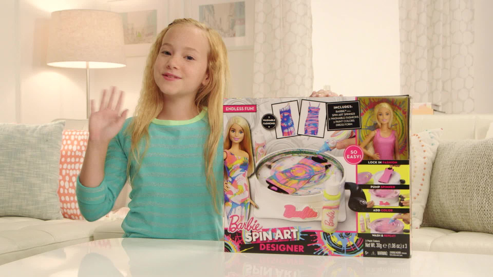 Barbie Spin Art Designer with Barbie Doll - Walmart.com