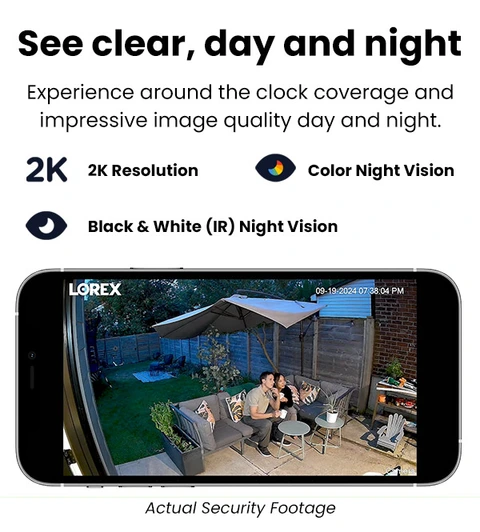 Lorex SL300-AA 2K Wi-Fi Smart Lightbulb Camera (Cloud-Enabled ...