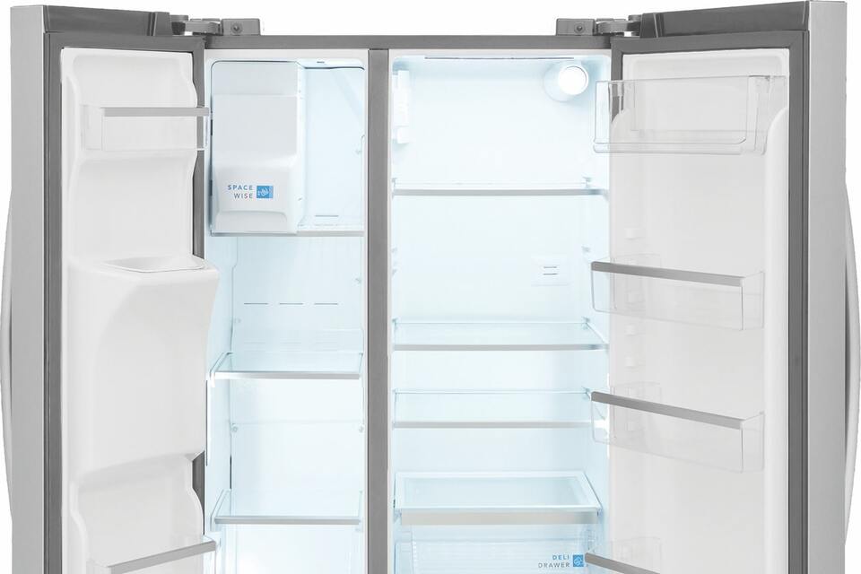 Frigidaire GRSC2352AF 22.3 Cu. Ft. Side by Side Stainless Steel ...