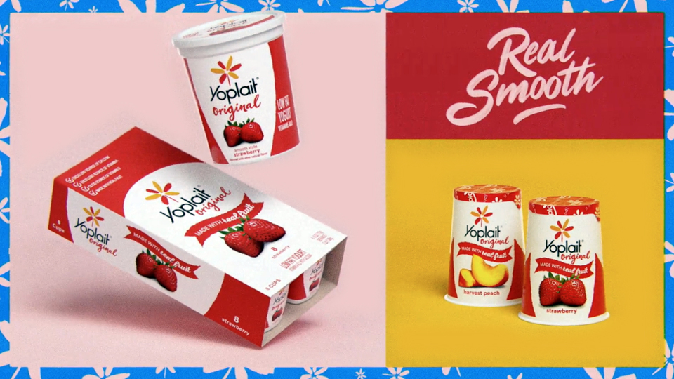 Yoplait Original Low Fat Mixed Berry Yogurt Cup, Made with Real Fruit ...
