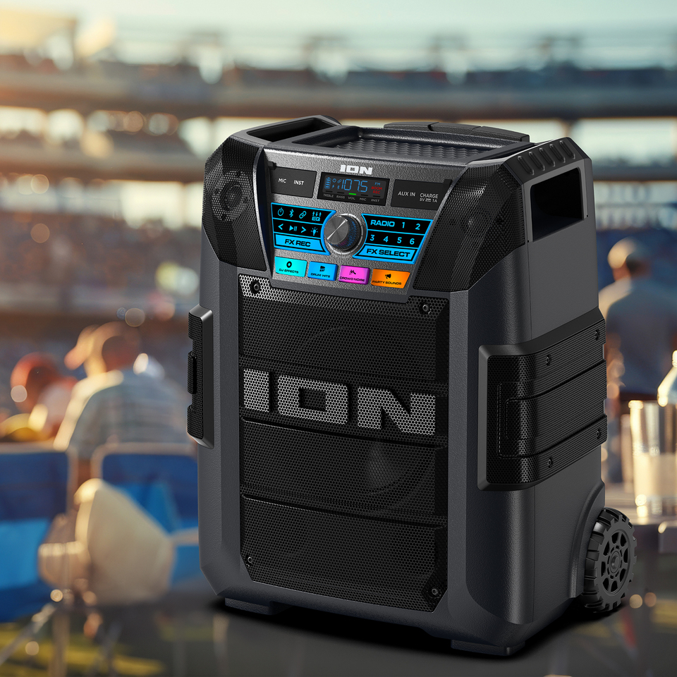 Free Shipping! ION Audio Tailgater XL Portable All-Weather Bluetooth ...