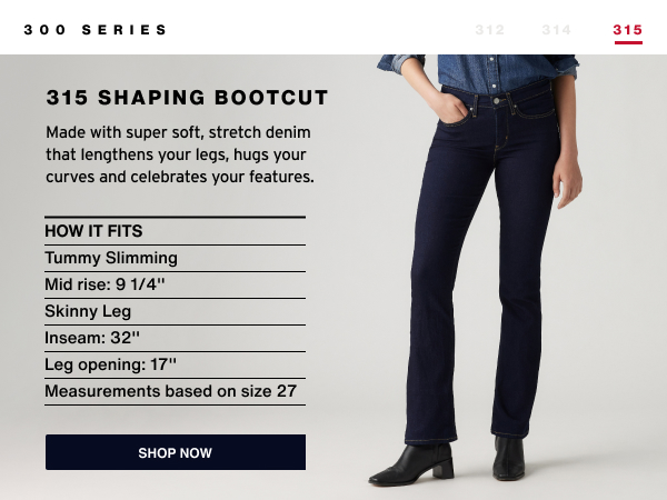 Levi s Misses Short Shaping Stretch Fabric Womens Mid Rise 311 Slim Fit Skinny Fit Jean Color Maui Views JCPenney