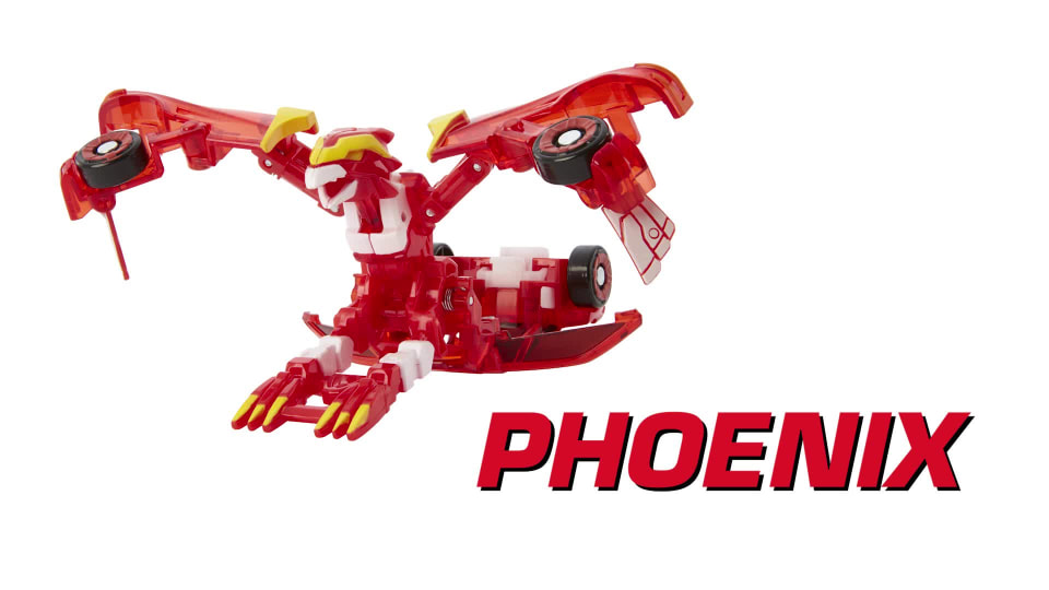 Mecard Phoenix Deluxe Mecardimal Figure - Walmart.com