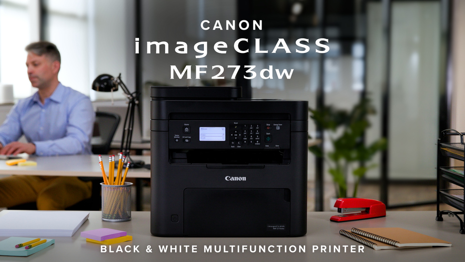 Canon imageCLASS MF273dw - Wireless, Duplex Laser Printer with WiFi ...