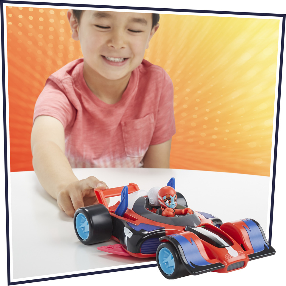 PJ Masks Animal Power Flash Cruiser, Toy Car and Action Figure ...