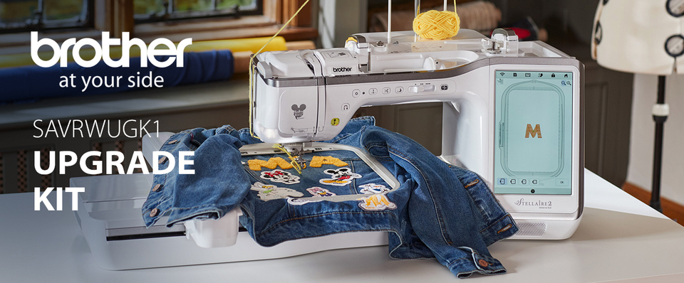 Brother mise à niveau XJ1 vers la XJ2 - Pénélope machines à coudre