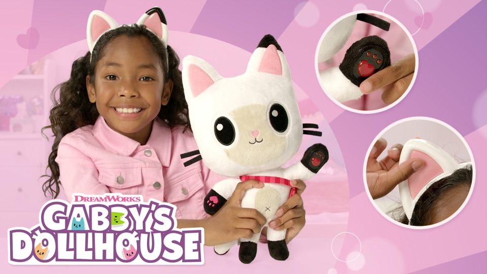 Gabby's Dollhouse, Musical Ears, 4 LR44 Batteries, Lights + 10+ Sounds ...
