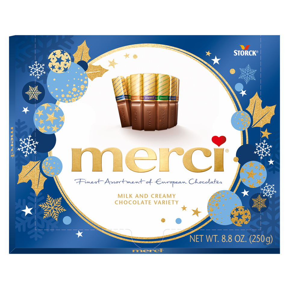 (2 pack) merci Milk Assorted Holiday Chocolate Candy, 8.8oz - Walmart.com
