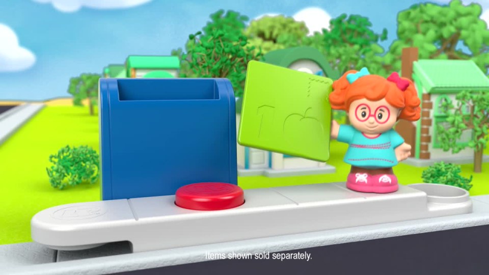 Fisher-Price Little People Sending Love Mail Truck - Walmart.com