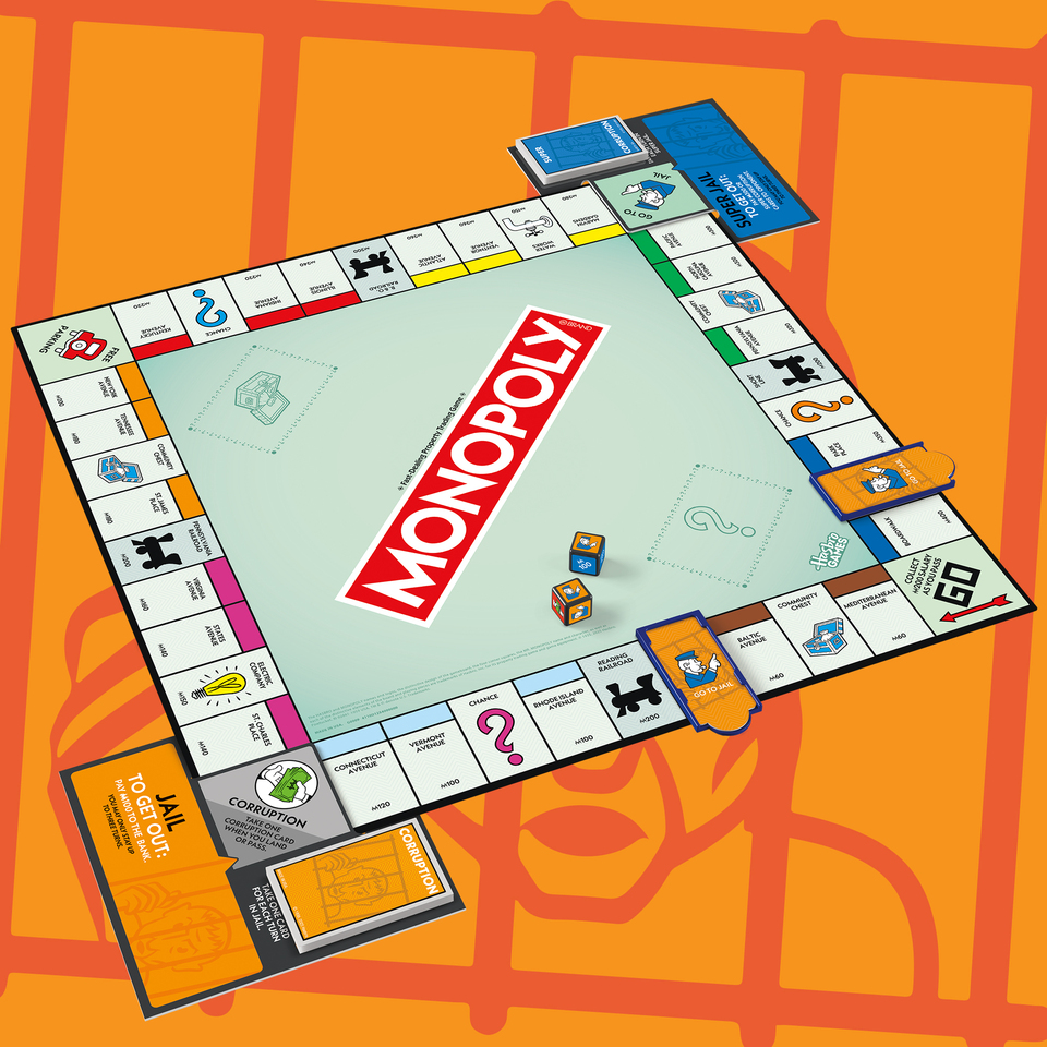 Monopoly Go to Jail Expansion for Classic Board Game, Fast Play Family ...