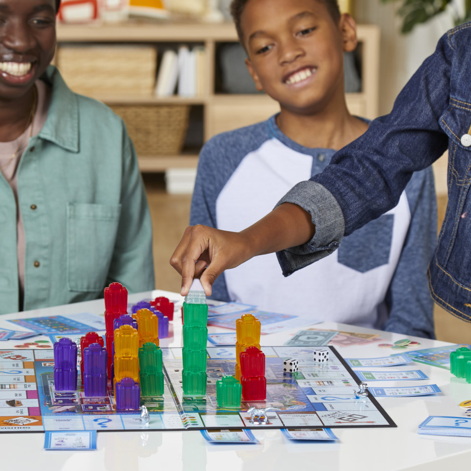 Monopoly Builder Board Game, Board Games for Kids and Adults - Walmart.com