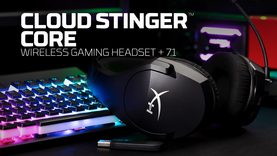HyperX Cloud Stinger Core Wireless 7.1 Gaming Headset for PC - Walmart.com