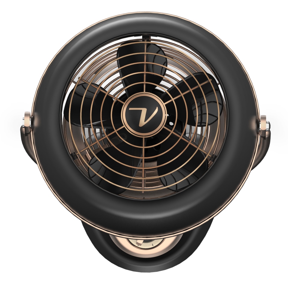 Vornado VFAN Alchemy Full Size Vintage Fan, Whole Room, 5 Speed ...