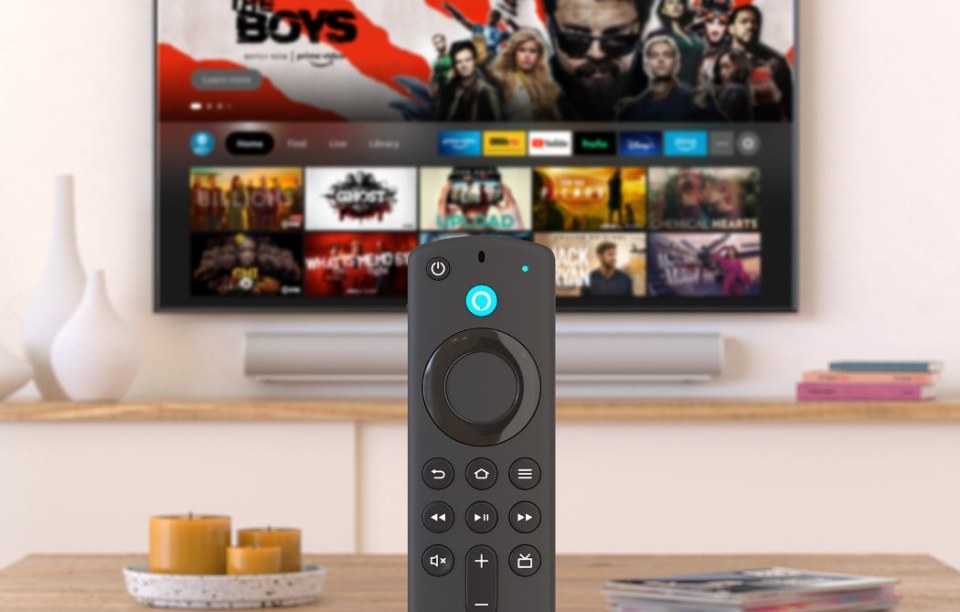 Amazon Fire tv Alexa Voice Remote (3rd Gen) with TV controls | Amazon Dubai