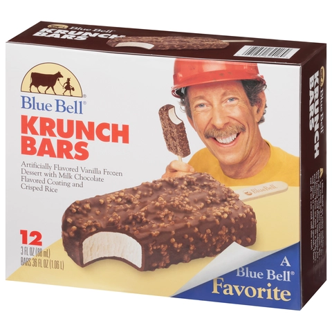 Ice Cream Blue Bell Moo Bars Now Offering Blue Bell Moo Bars, Crunch
