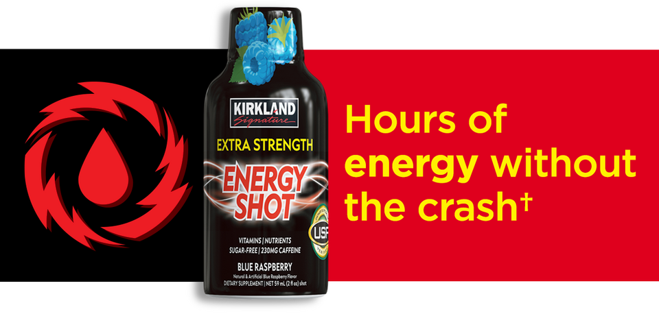 Extra Strength Energy Shot, 48 botellas, 2 onzas cada una