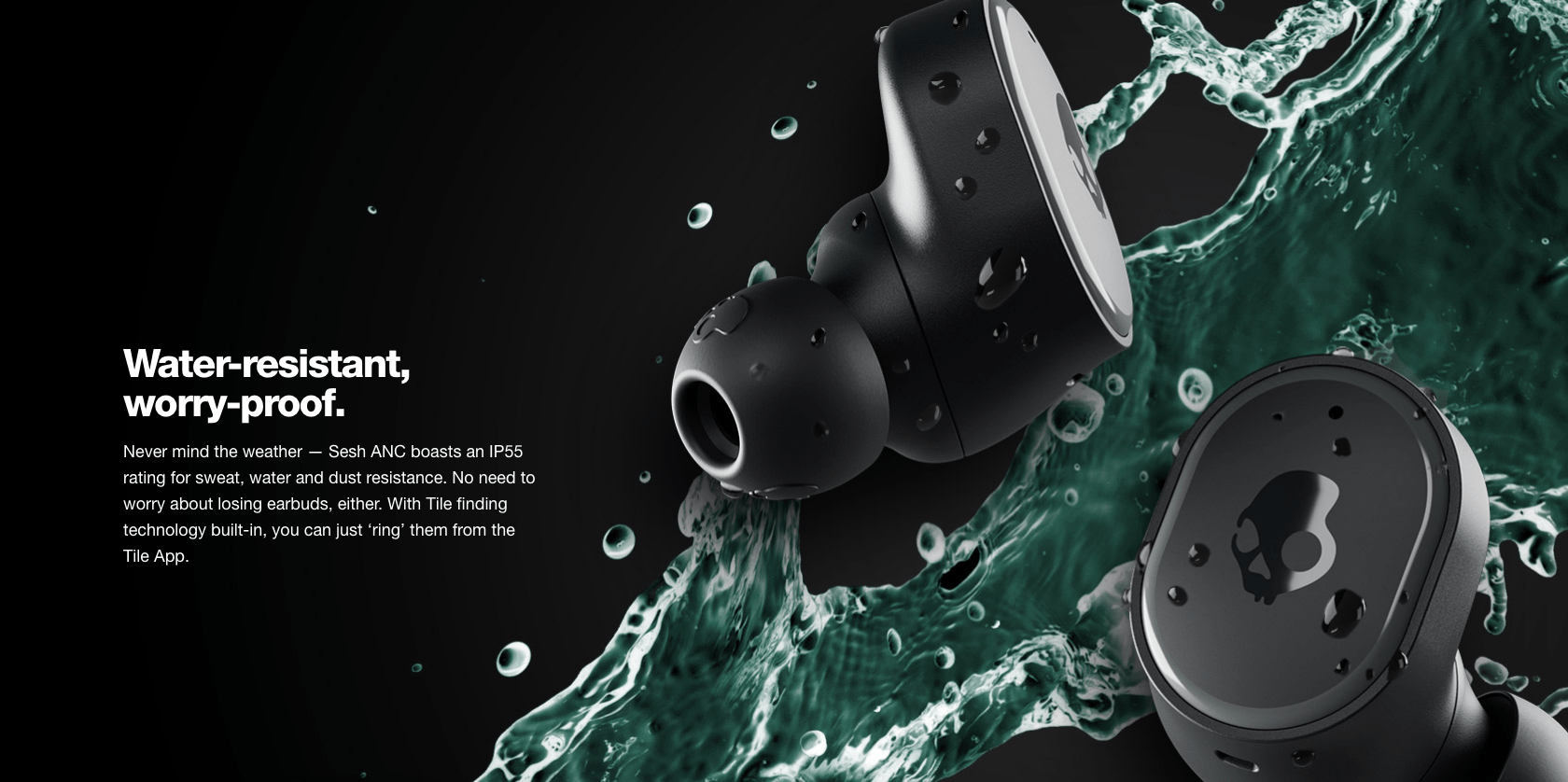 Skullcandy Sesh ANC True Wireless Headphones, Wireless In-Ear Earbuds ...