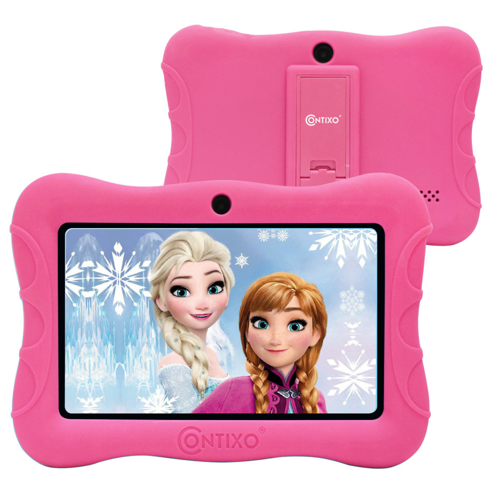 Contixo 7 Inch Kids Learning Tablet Bundle - 32GB Storage, Bluetooth ...