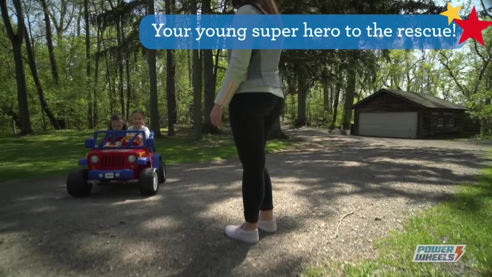 Power Wheels Wonder Woman Jeep Wrangler - Walmart.com