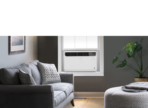 Lg lgac lw1517ivsm 15000 btu window air conditioner with inverter store
