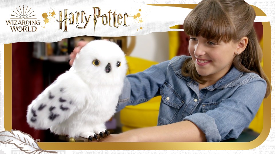 Wizarding World, Enchanting Hedwig with over 15 Sounds & Movements ...
