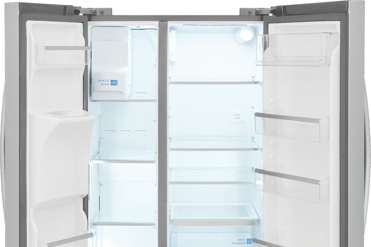 FRIGIDAIRE 22.2 CU.FT S/S REFRIGERATOR 120V | FRSS2323AS - HSDS Online