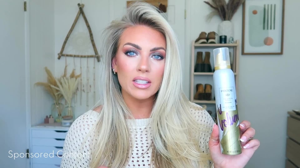 Pantene Volume and Body Mousse, Pro-V Nutrient-Rich Formula for ...