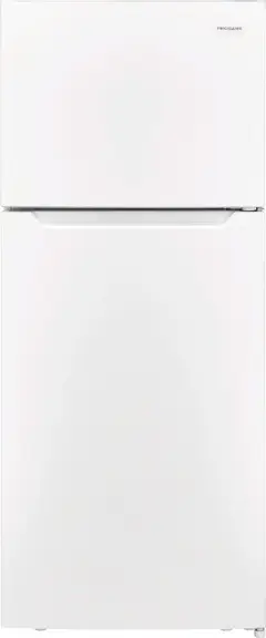 Frigidaire FFHT1822UW 18 CuFt Top Freezer Refrigerator in White ...