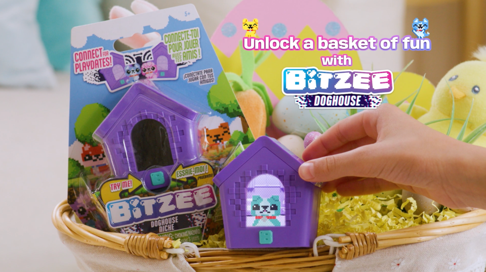 Bitzee Doghouse Interactive Digital Pet Toy with 15 Puppies Inside ...