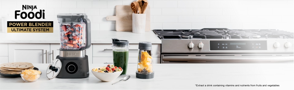 Ninja Foodi Power Blender Ultimate System, Model CO401B - Home Smart Camera