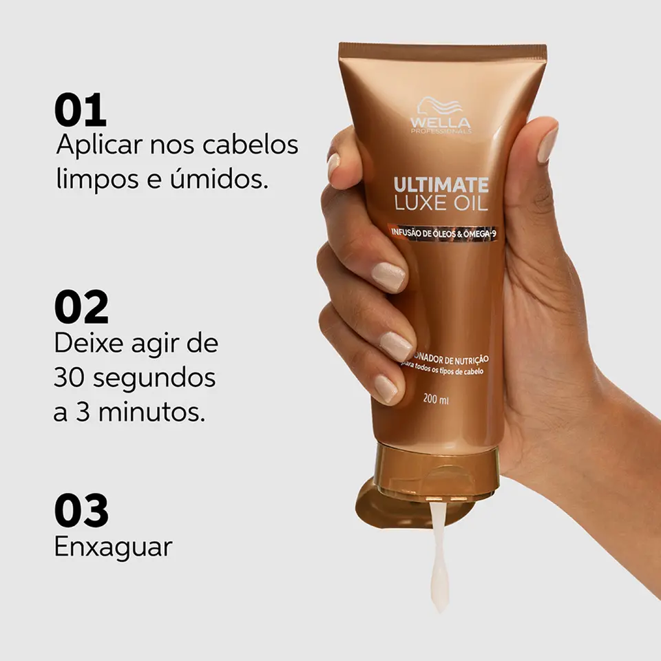 Wella Professionals Ultimate Luxe Oil Shampoo - Época Cosméticos ...
