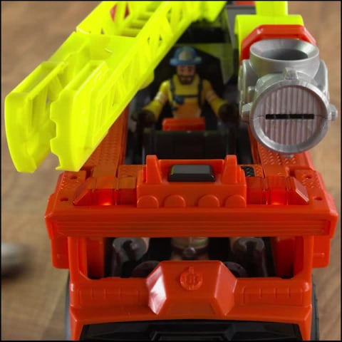 Rescue Heroes Transforming Firetruck Vehicle - Walmart.com