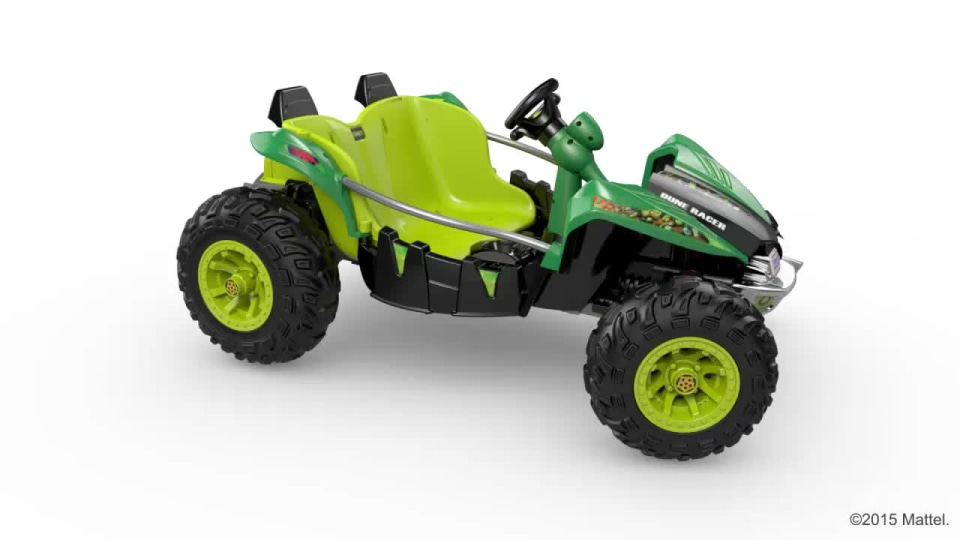 Power Wheels Nickelodeon Teenage Mutant Ninja Turtles Dune Racer, 12V ...