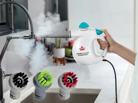 BISSELL Powersteamer Extended Reach Hand Held Steamer BISSELL Powersteamer Extended Reach Hand Held Steamer
