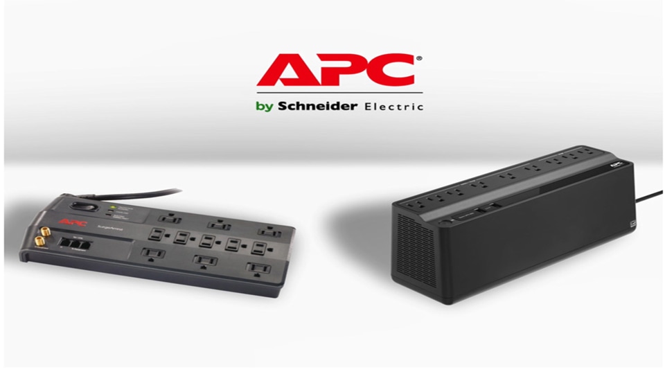 APC Power Supply 11-Outlet Surge Protector with Telephone, DSL, Coaxial ...